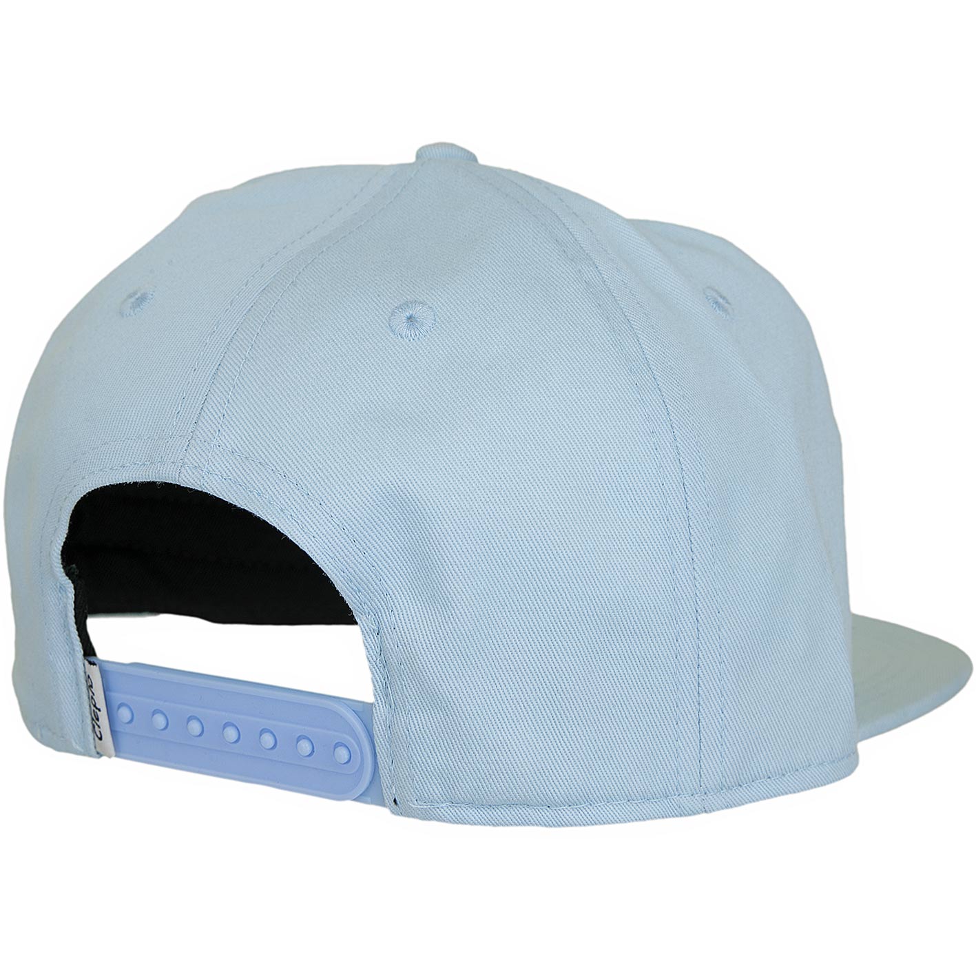 Cleptomanicx Snapback Cap Patch hellblau - hier bestellen!
