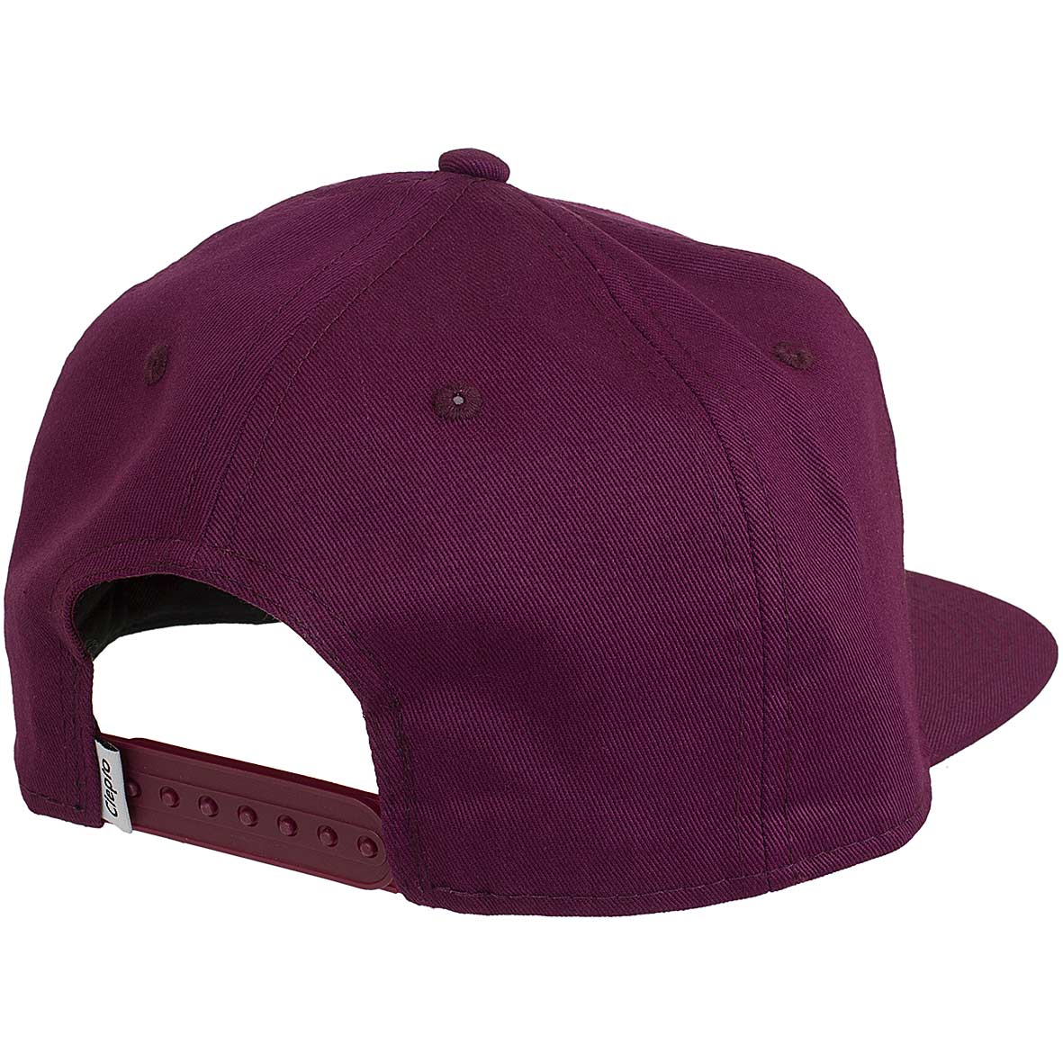 Cleptomanicx Snapback Cap Patch weinrot - hier bestellen!
