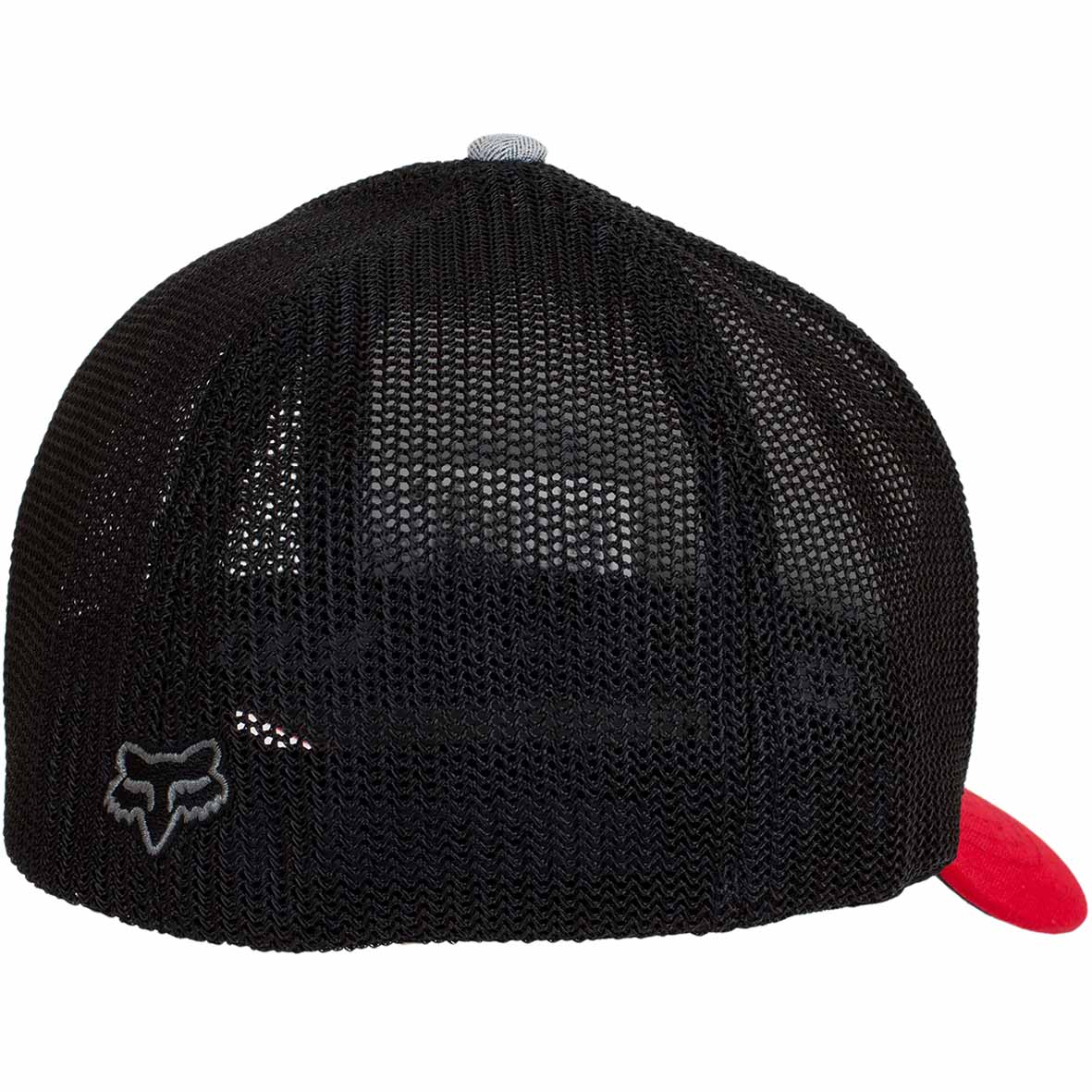 Fox Flexfit Cap Triangulate rot/grau - hier bestellen!