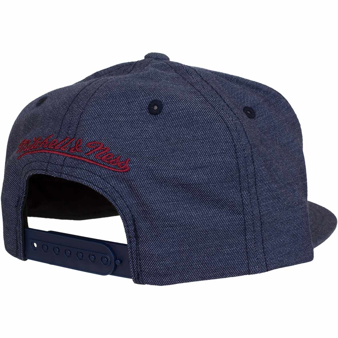 Mitchell & Ness Snapback Cap Cut Heather Cleveland Cavaliers dunkelblau ...