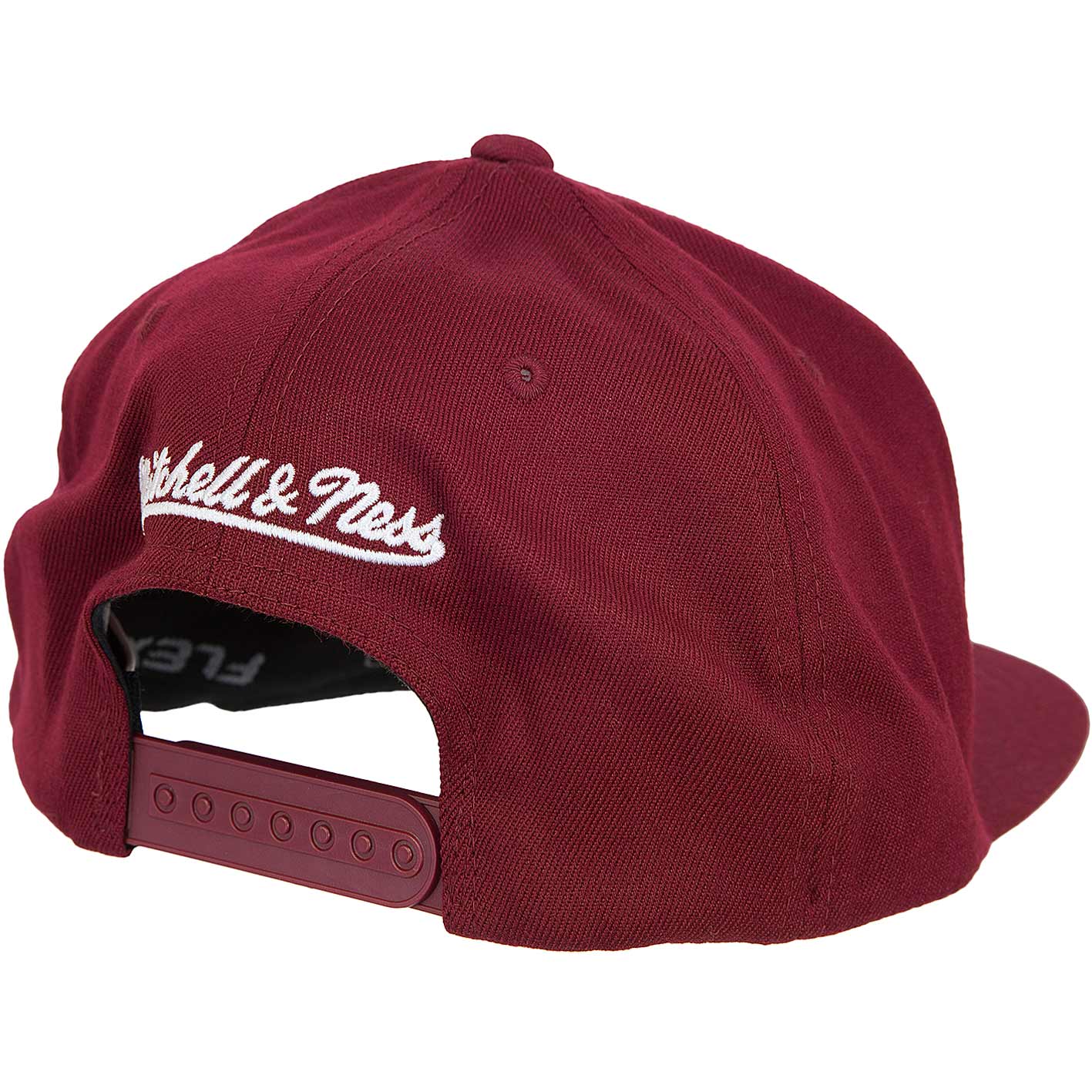 Mitchell & Ness Snapback Cap Flat Blank Own Brand weinrot - hier bestellen!