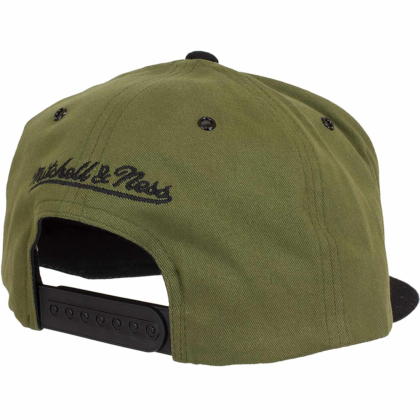 Mitchell & Ness Snapback Cap Own Brand oliv/schwarz - hier bestellen!