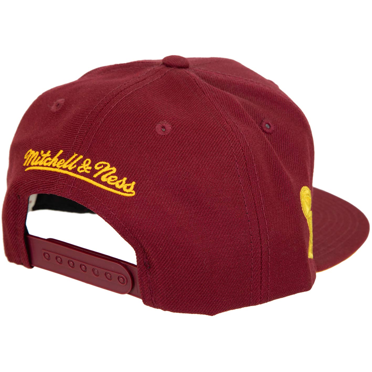 Mitchell & Ness Snapback Cap Tonal in Gold Cleveland Cavalier weinrot ...