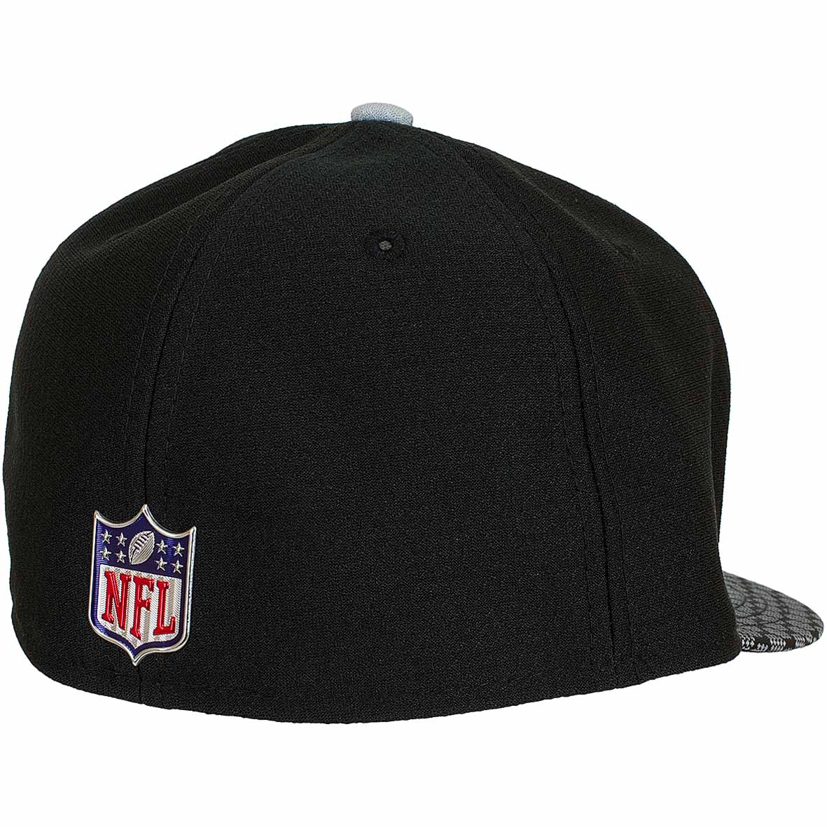 New Era 59Fifty Fitted Cap OnField NFL17 Oakland Raiders schwarz/weiß ...
