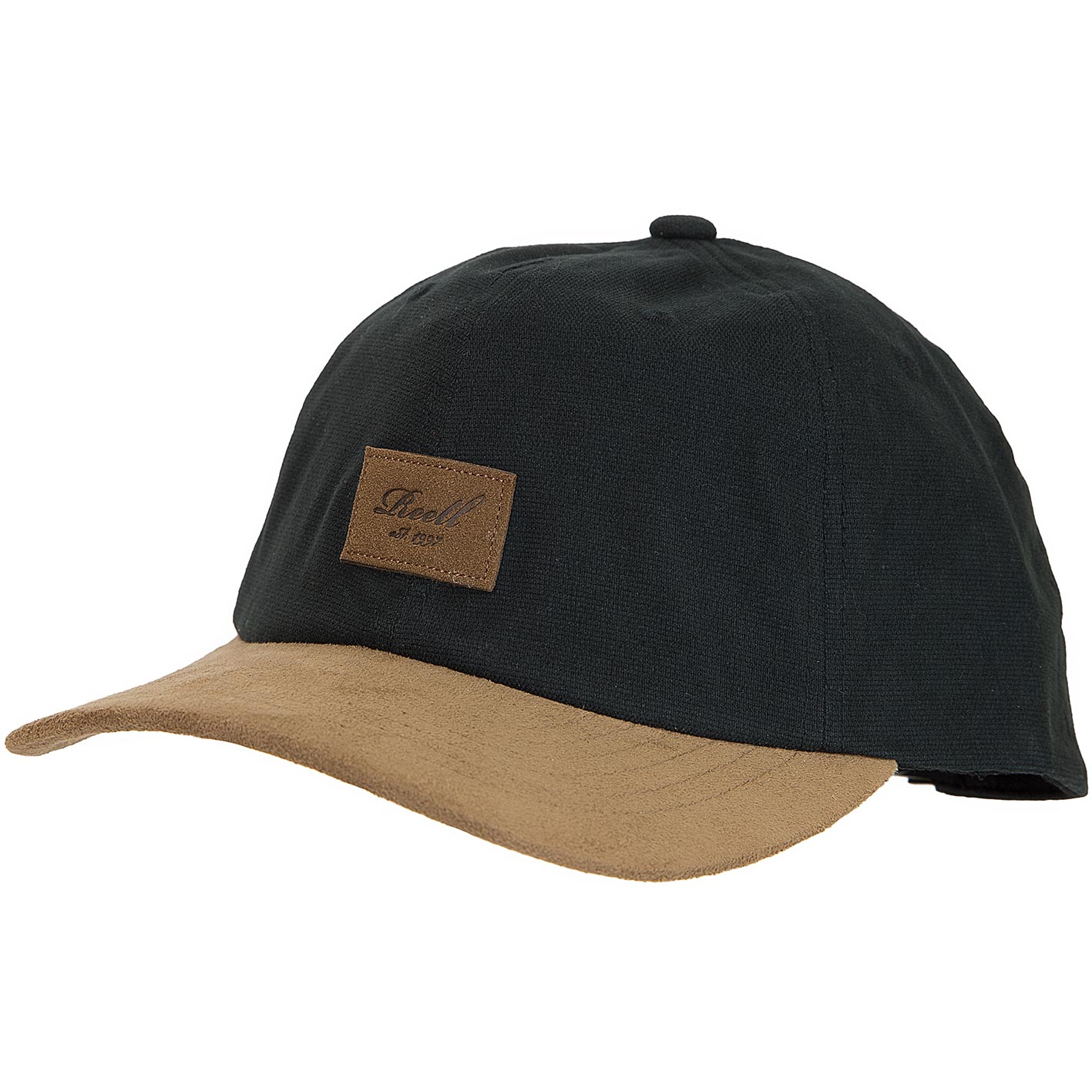 Reell Flexfit Cap Suede schwarz - hier bestellen!