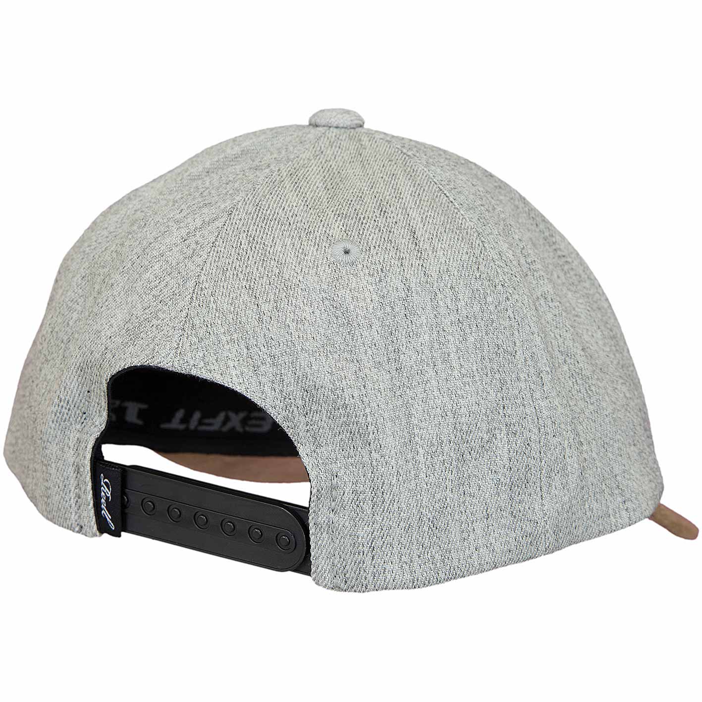 Reell Flexfit Cap Suede hellgrau - hier bestellen!