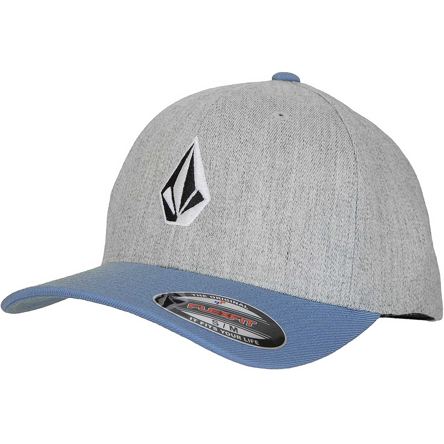 Volcom Flexfit Cap Full Stone vintage blue - hier bestellen!