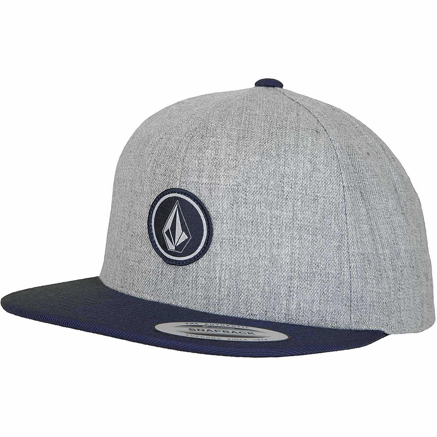 Volcom Snapback Cap Quarter Twill med. grey - hier bestellen!