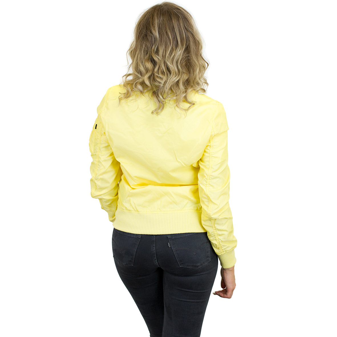 Alpha Industries Damen Jacke MA-1 TT lemon - hier bestellen!