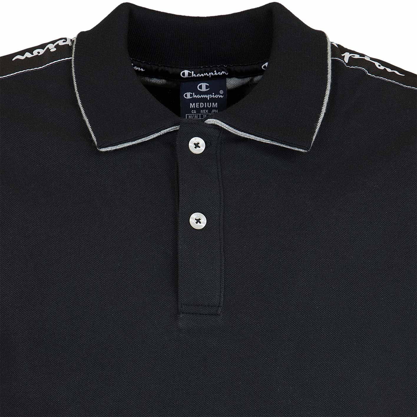 Champion Polo-Shirt schwarz - hier bestellen!