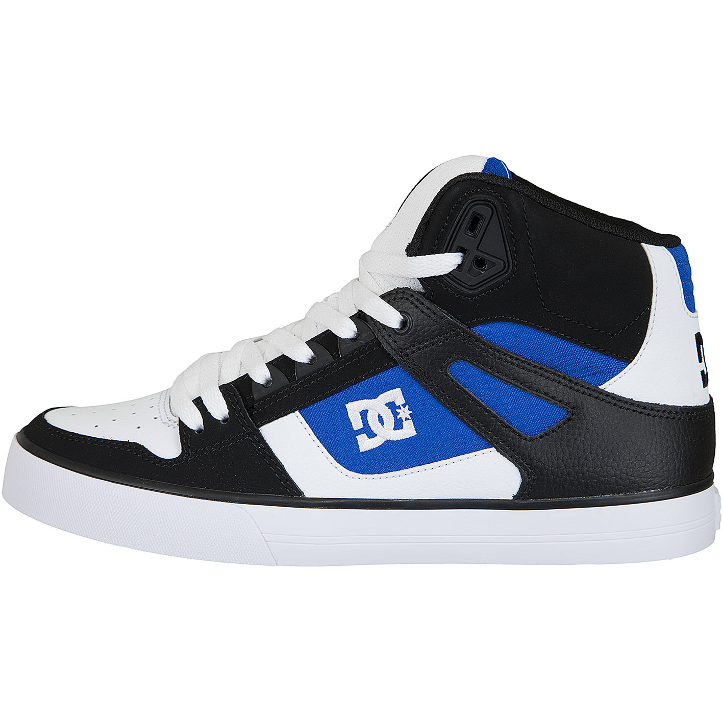 DC Sneaker Pure High WC weiß/blau/schwarz - hier bestellen!