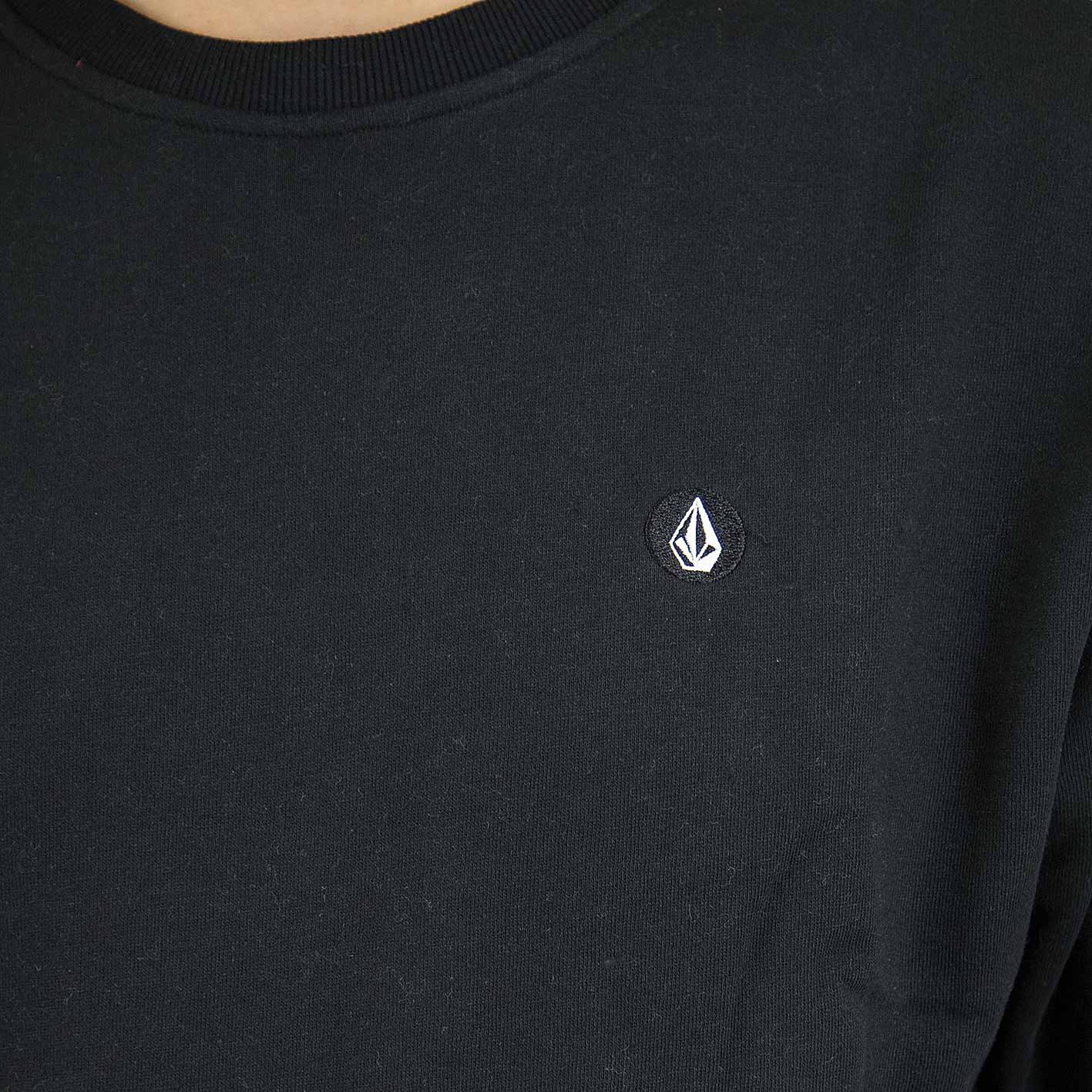 Volcom Sweatshirt Single Stone Division Crew schwarz out - hier bestellen!