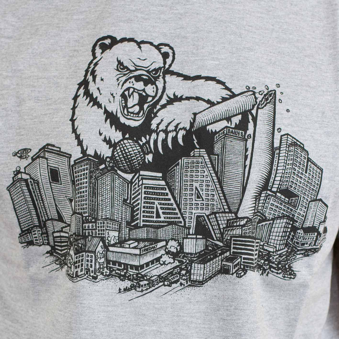 Iriedaily T-Shirt Bearzilla grau - hier bestellen!