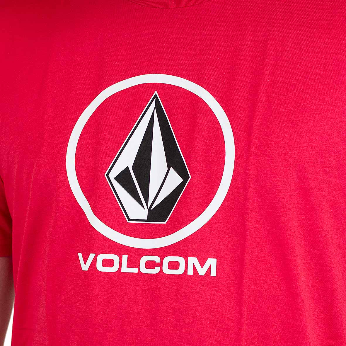 Volcom T-Shirt Circle Stone true red - hier bestellen!