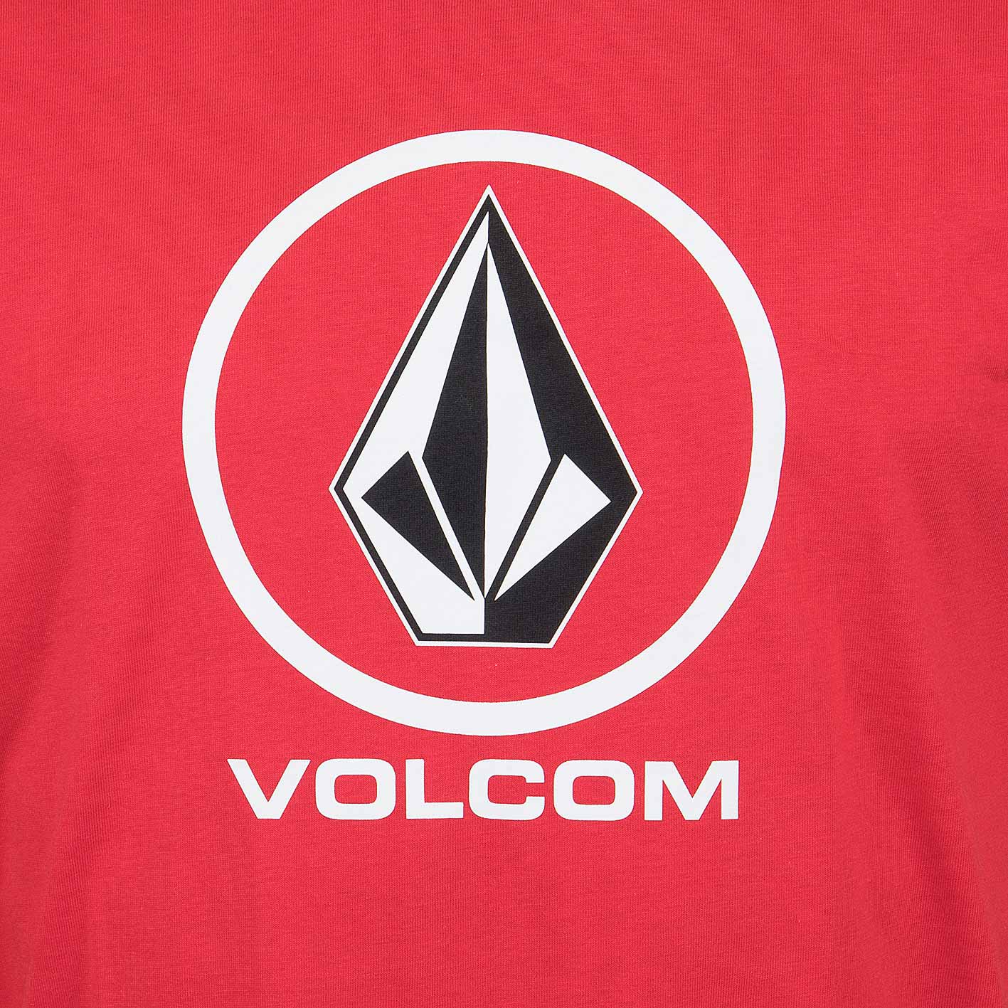 Volcom T-Shirt Crisp Stone true red - hier bestellen!