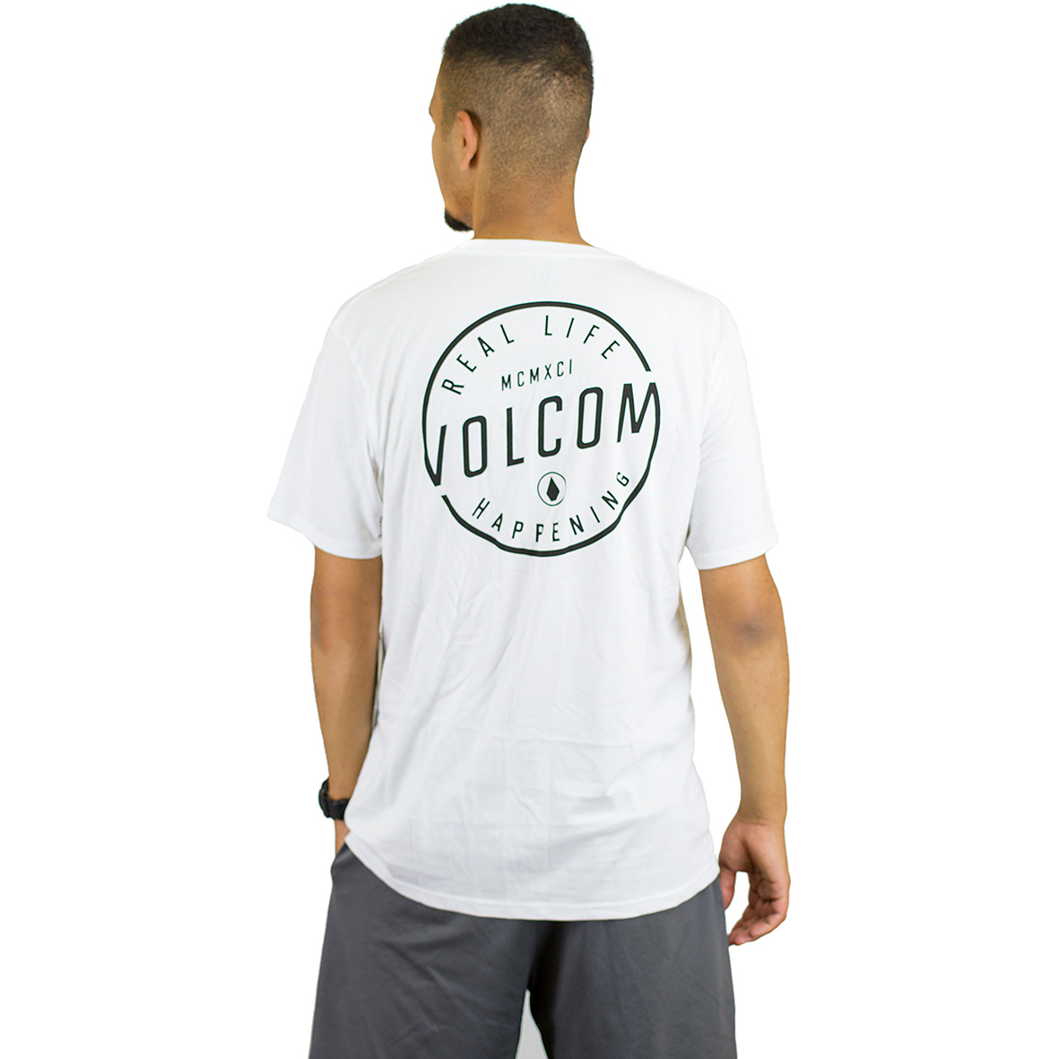 Volcom T-Shirt On Lock weiß - hier bestellen!