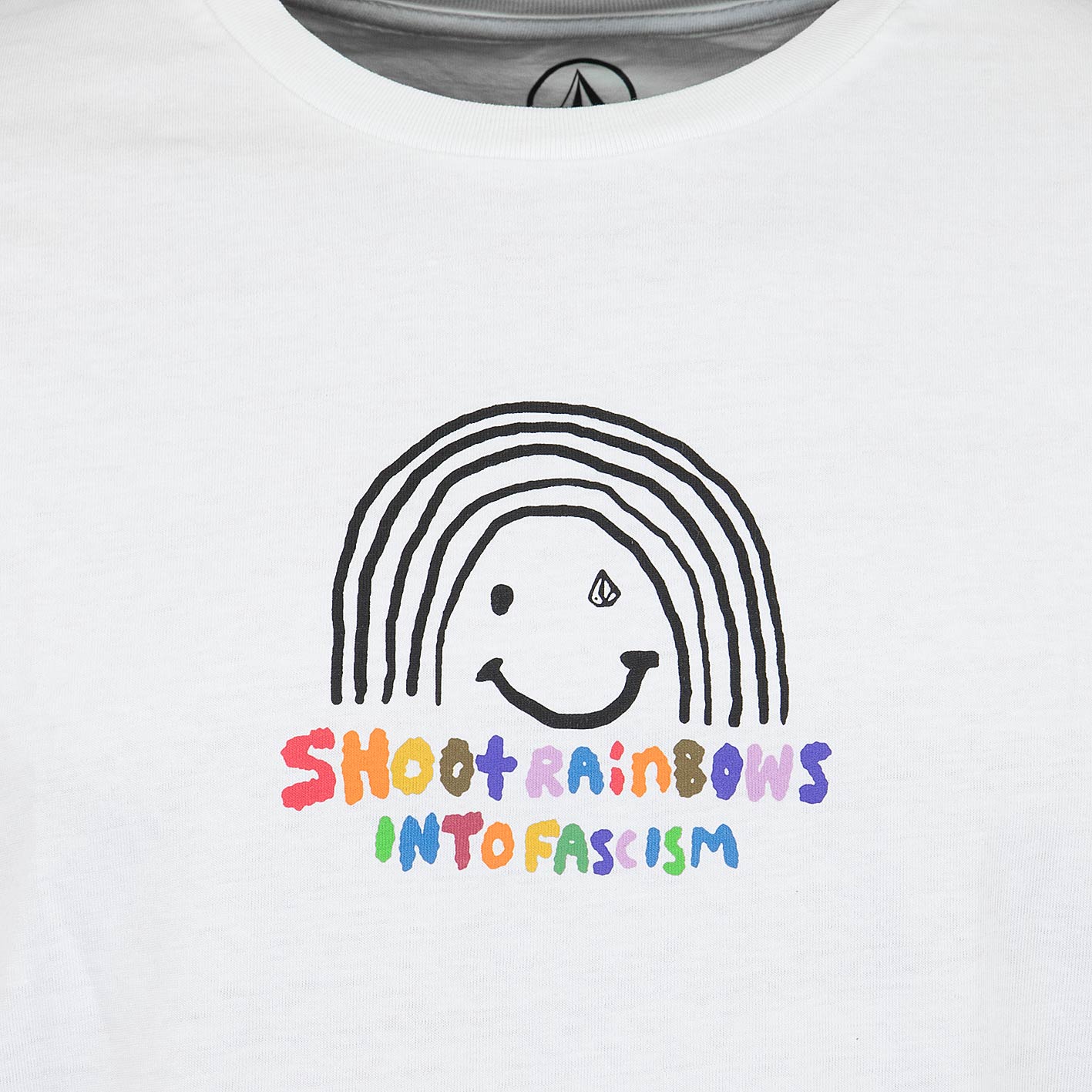 Volcom T-Shirt Ozzy Rainbow weiß - hier bestellen!
