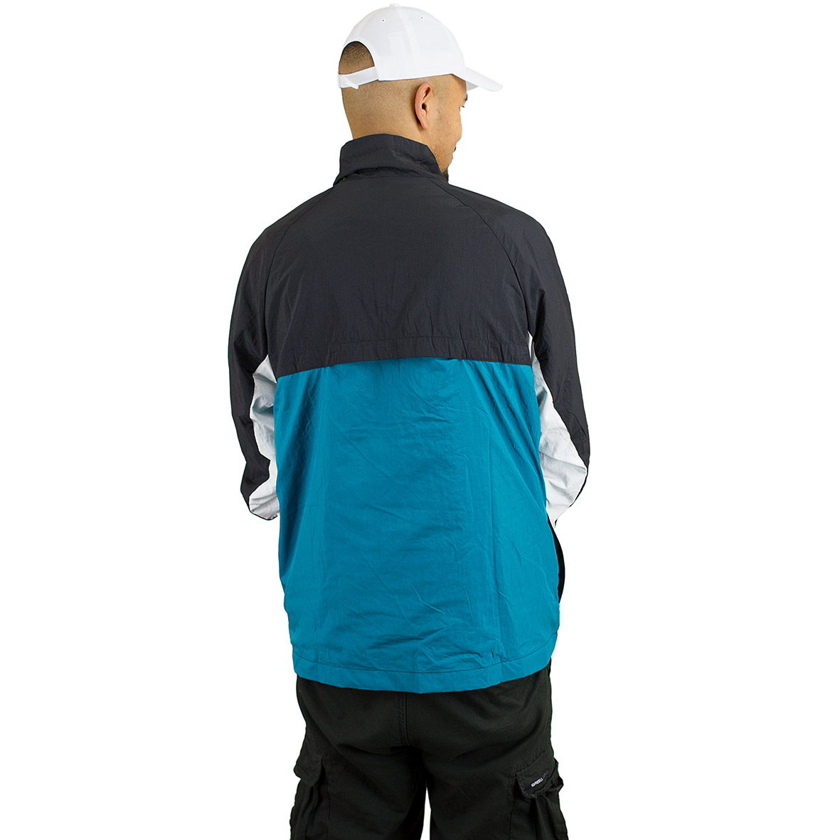 Nike Windbreaker Woven Archive Half Zip schwarz/blau - hier bestellen!