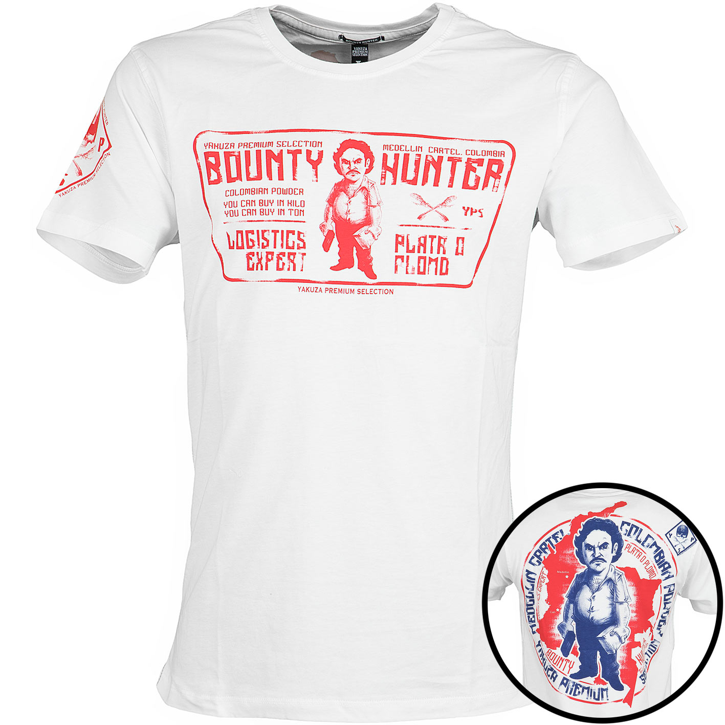 Yakuza Premium T-Shirt 2709 weiß - hier bestellen!