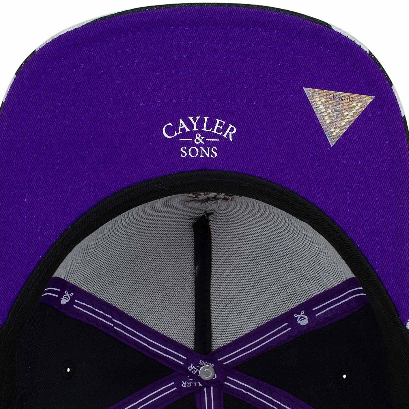Cayler & Sons Snapback Cap White Label Purple Swag schwarz - hier ...