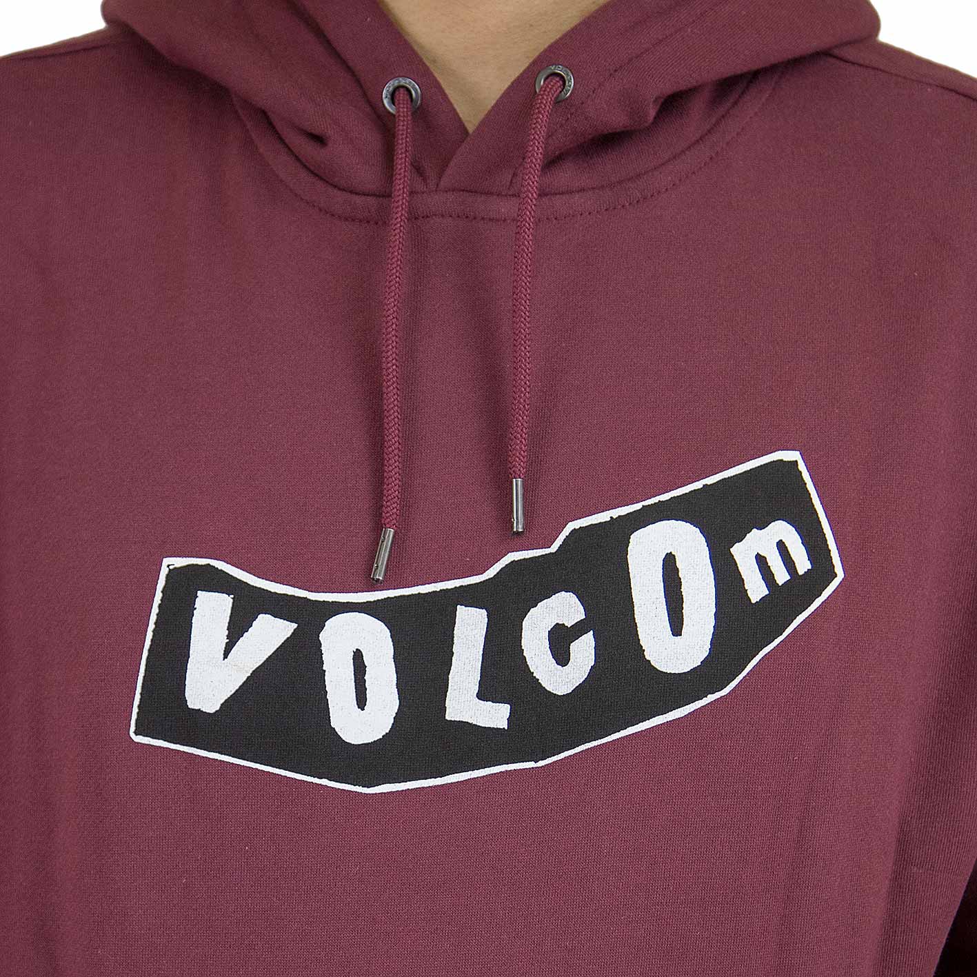 Volcom Hoody Supply Stone weinrot - hier bestellen!