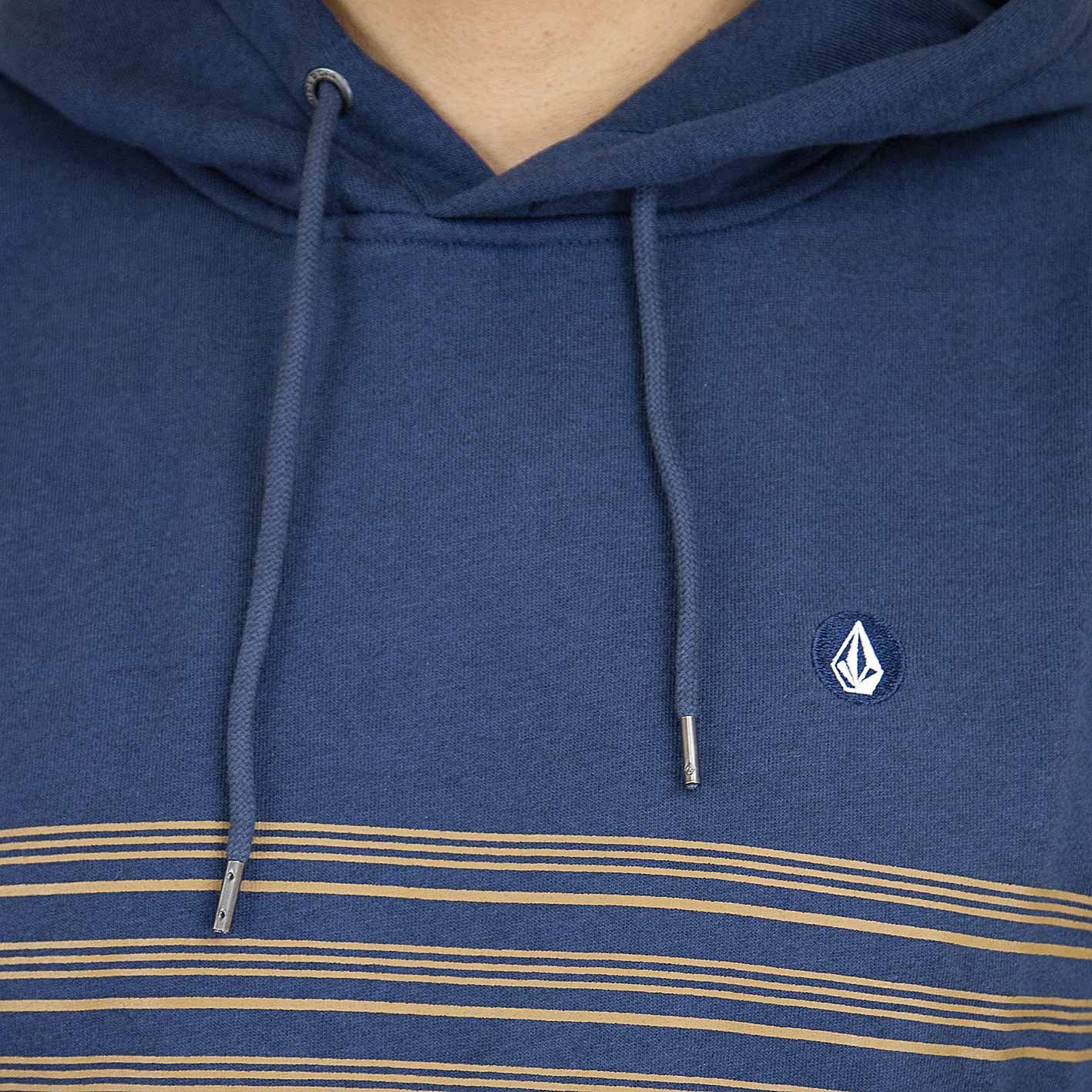 Volcom Hoody Threezy dunkelblau/braun - hier bestellen!