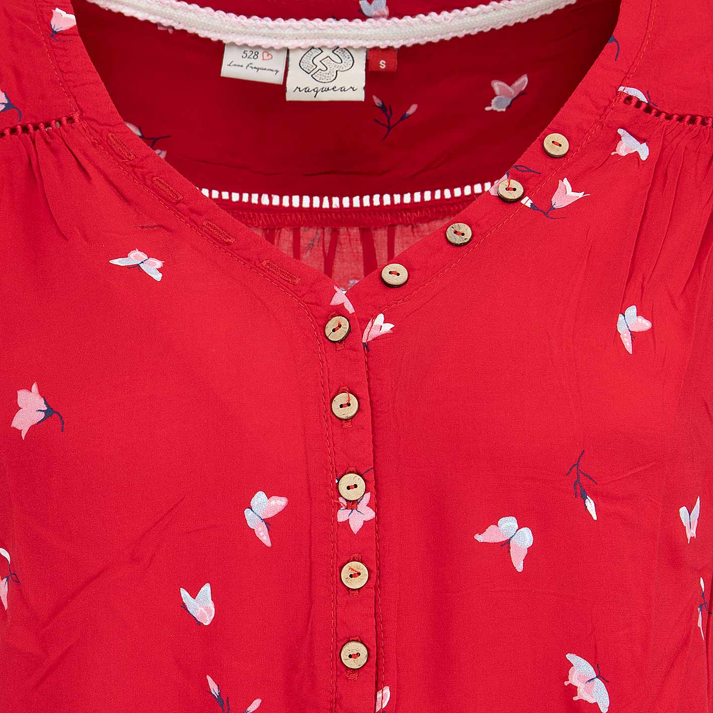 Ragwear Damen Top Salty A rot - hier bestellen!