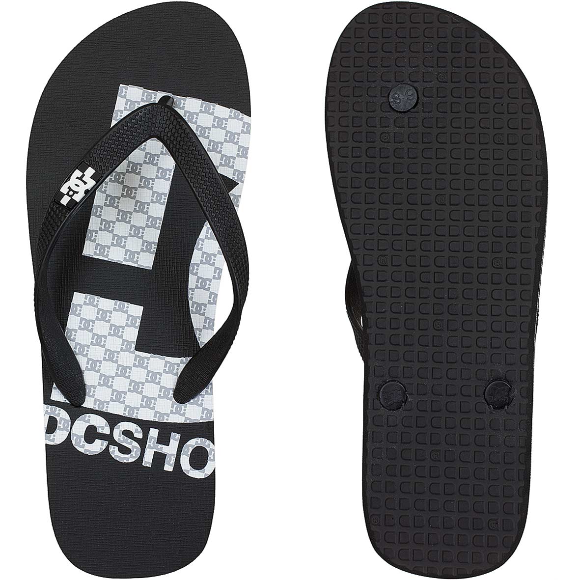 DC Shoes Flip-Flop Spray Graffik schwarz/print - hier bestellen!