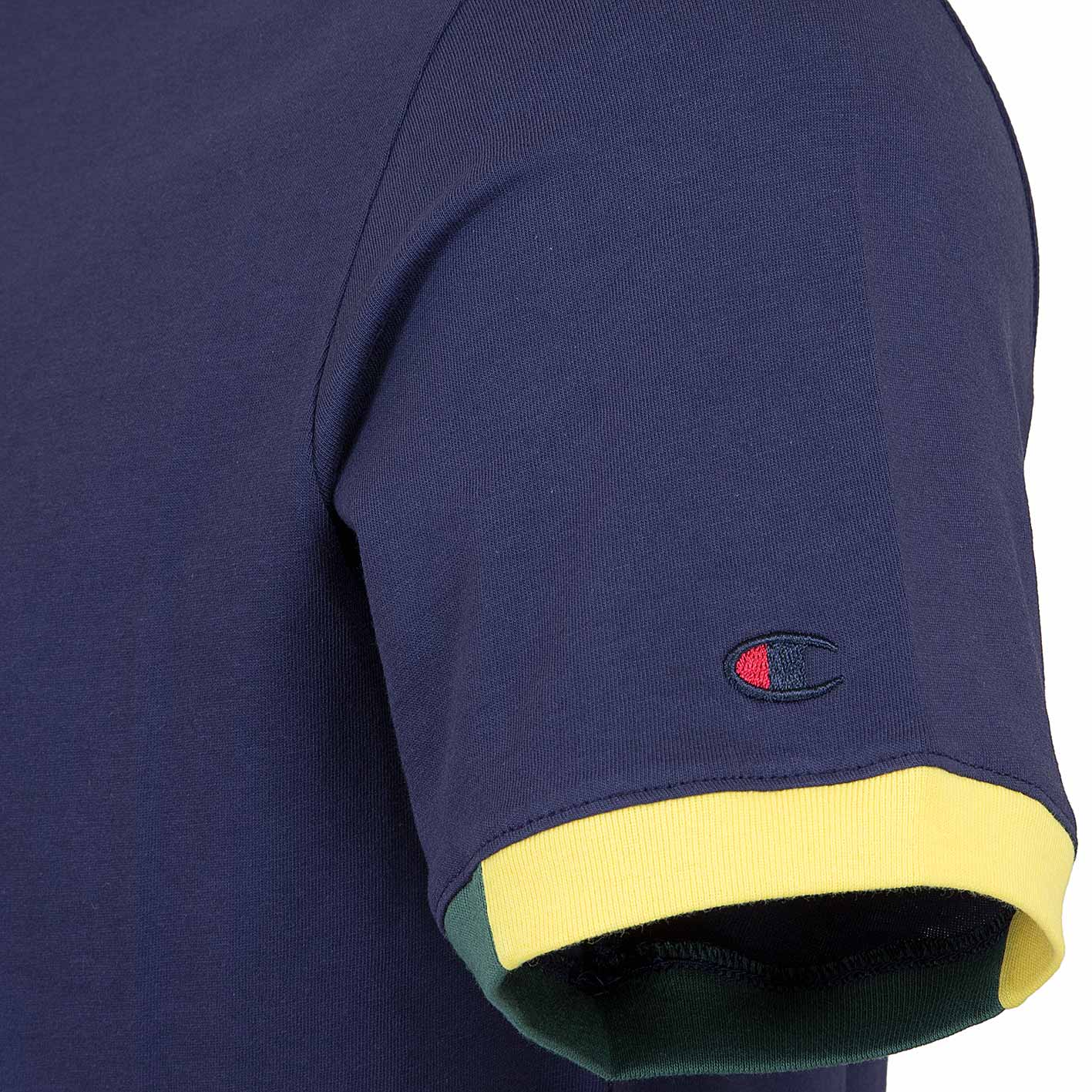 Champion T-Shirt Ringer dunkelblau - hier bestellen!