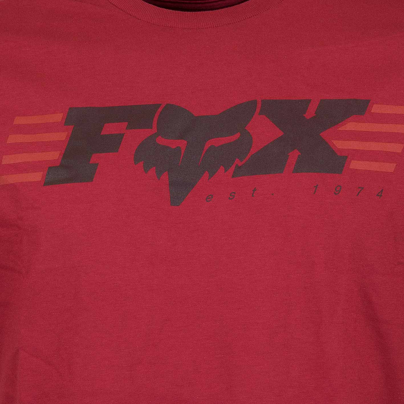Fox T-Shirt Muffler rot - hier bestellen!