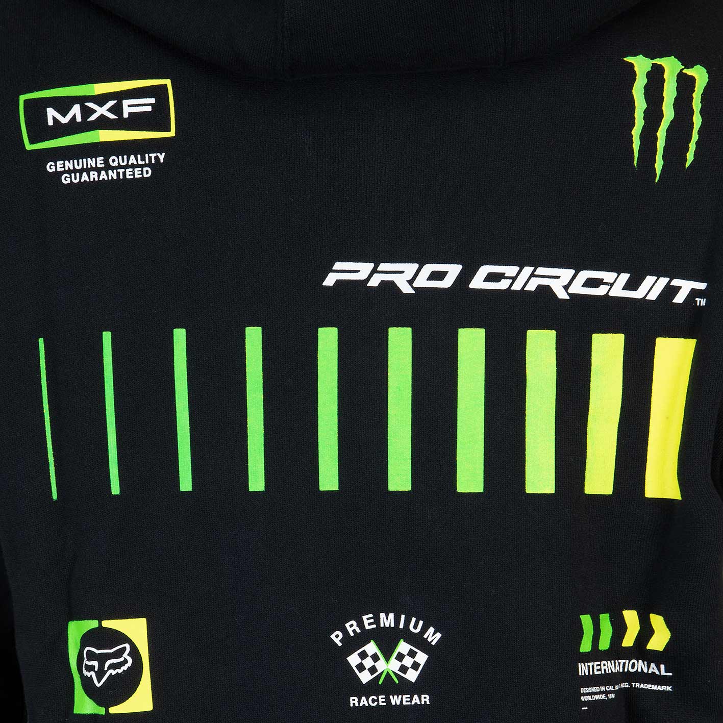 Hoody Fox Pro Circuit Zip schwarz - hier bestellen!