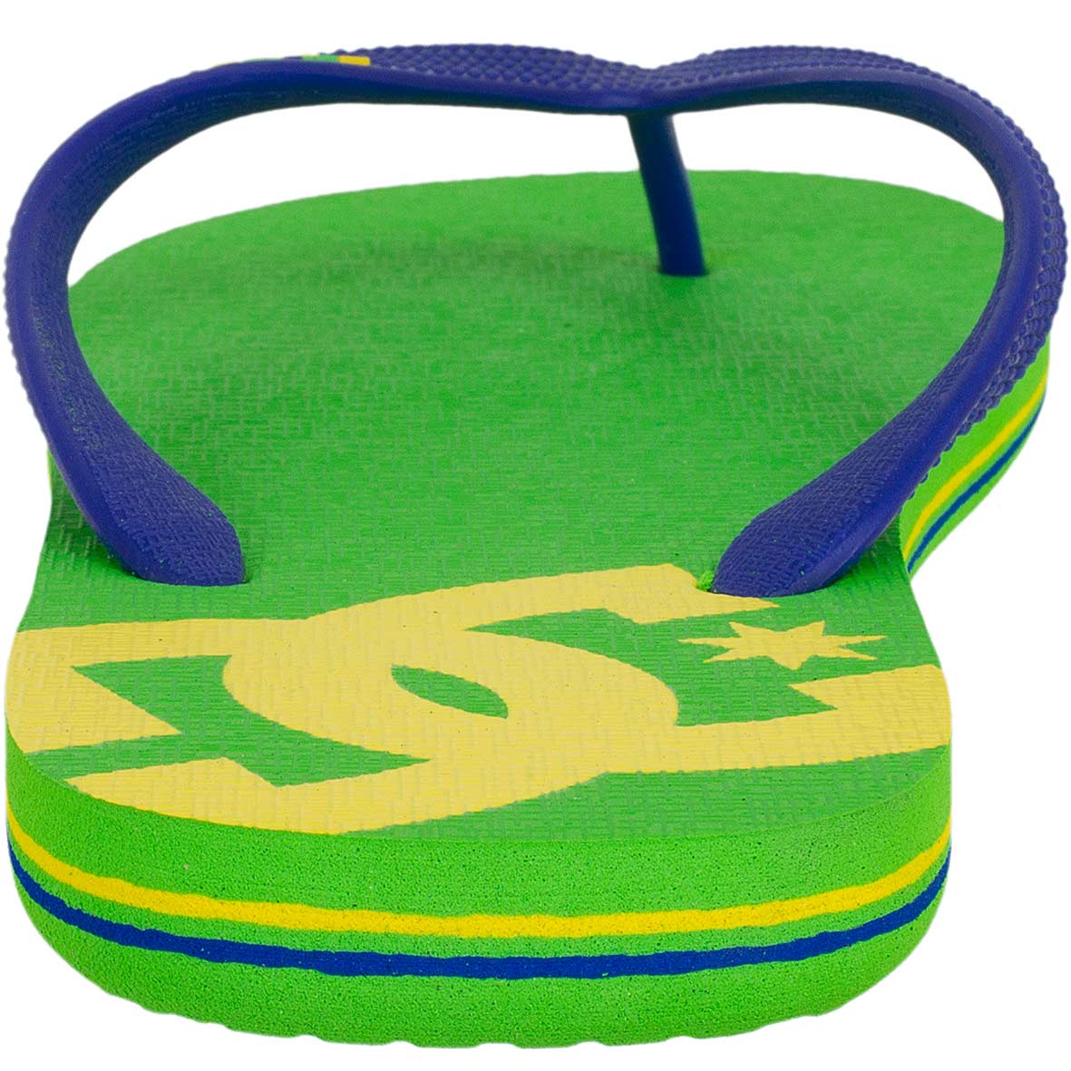 DC Shoes Flip-Flop Spray lime/blau - hier bestellen!