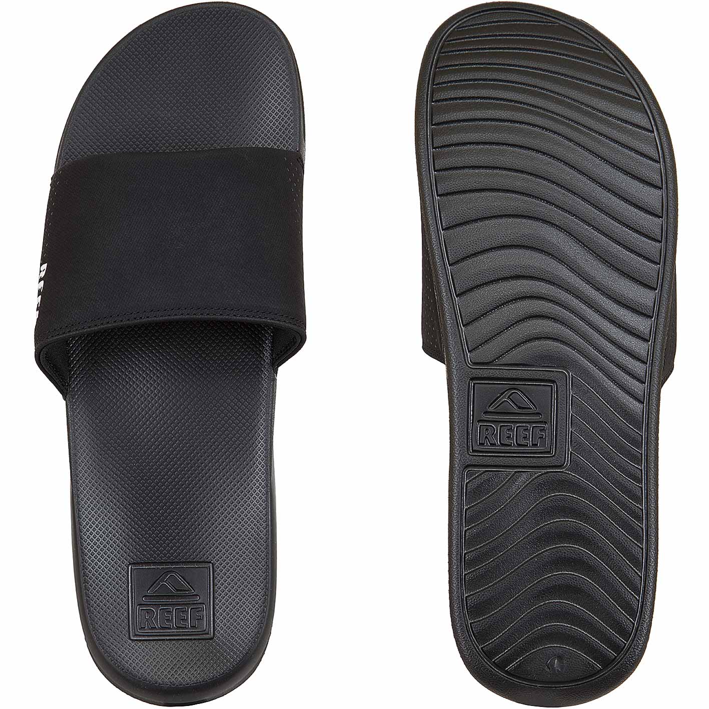 Reef Badelatschen One Slide schwarz - hier bestellen!