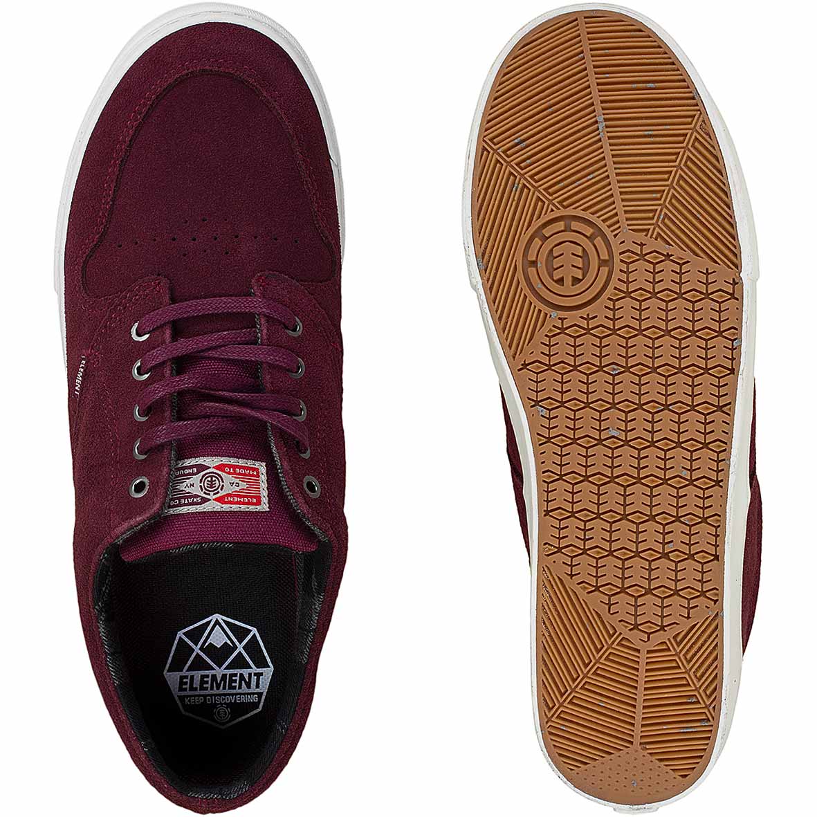 Element Sneaker Topaz C3 napa red - hier bestellen!