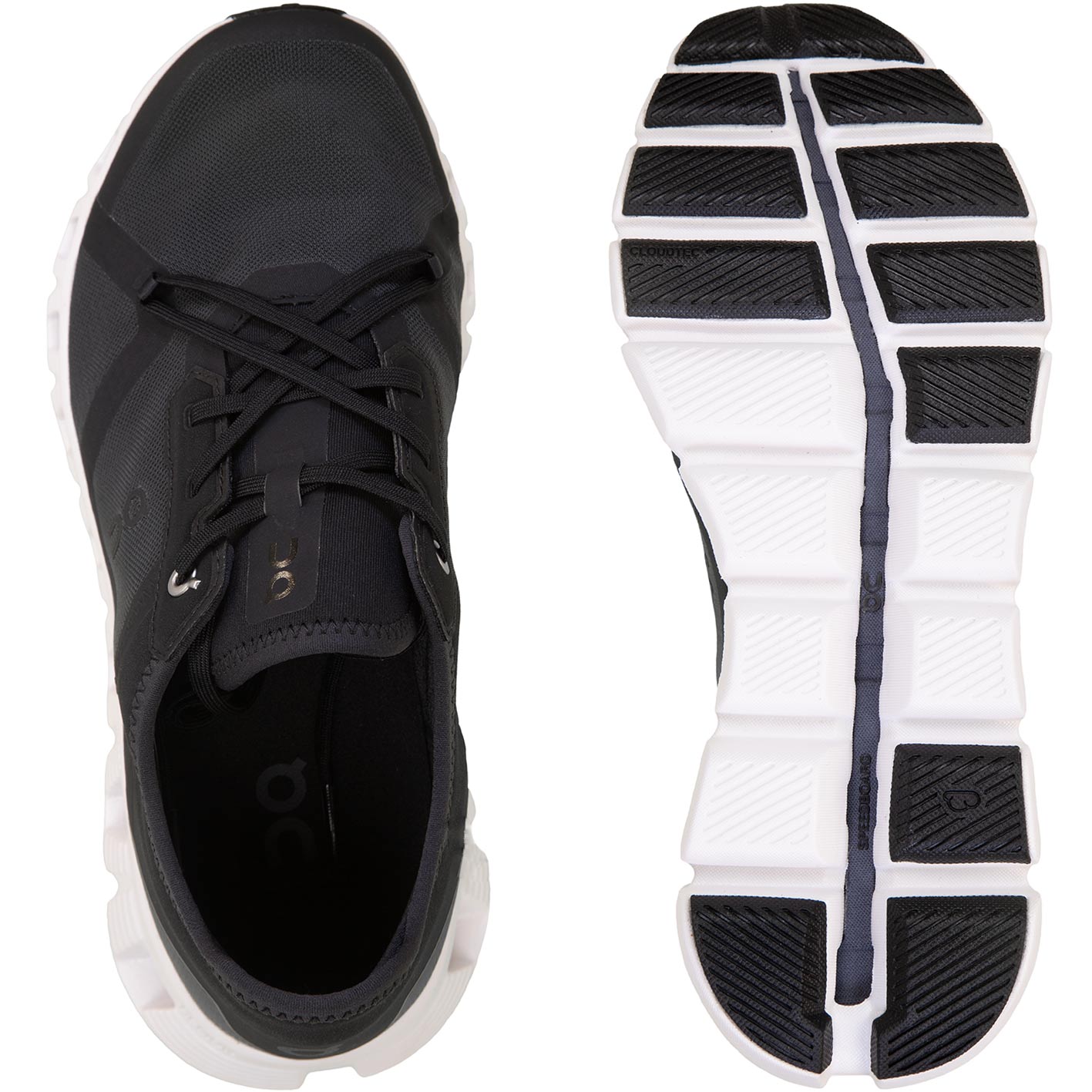 ON Running Cloud X 3 AD Sneaker black/white - hier bestellen!