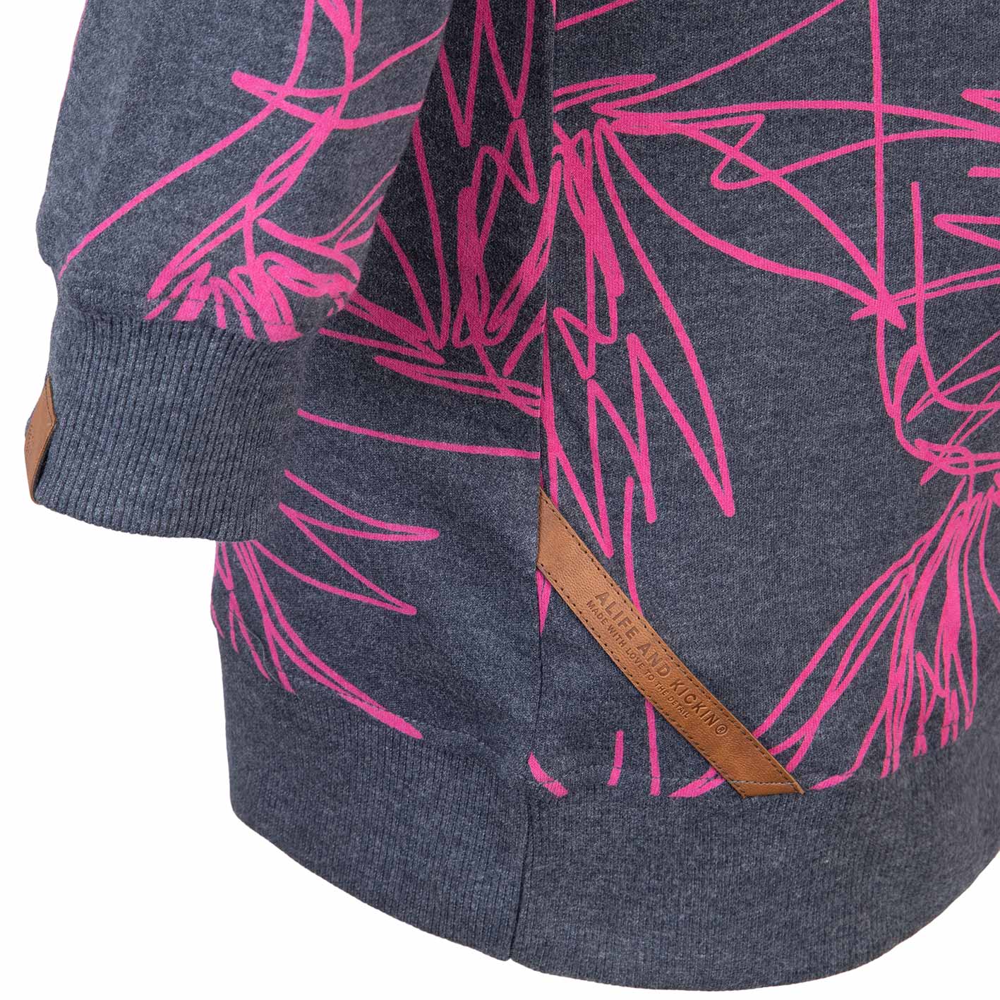 Alife & Kickin Delia Sweat Kleid marine - hier bestellen!