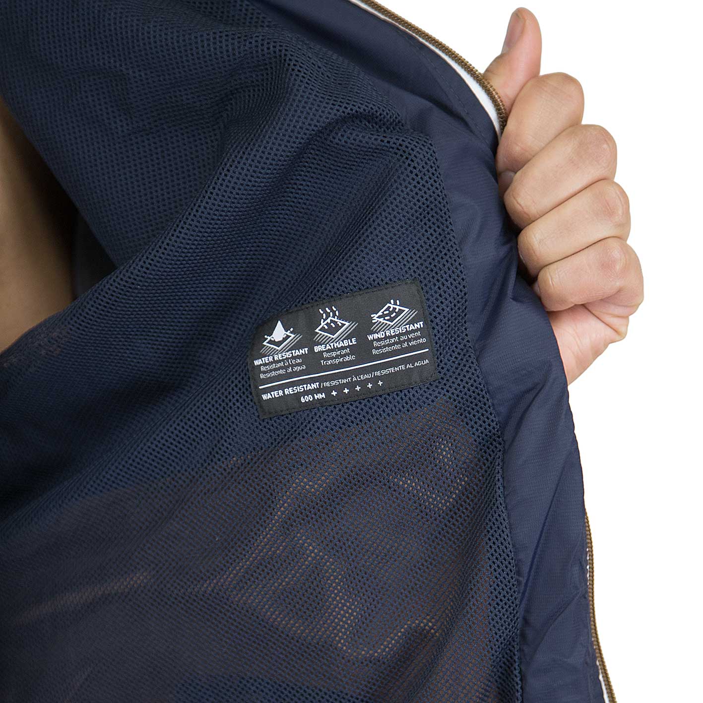 Volcom Windbreaker Ermont dunkelblau/braun - hier bestellen!